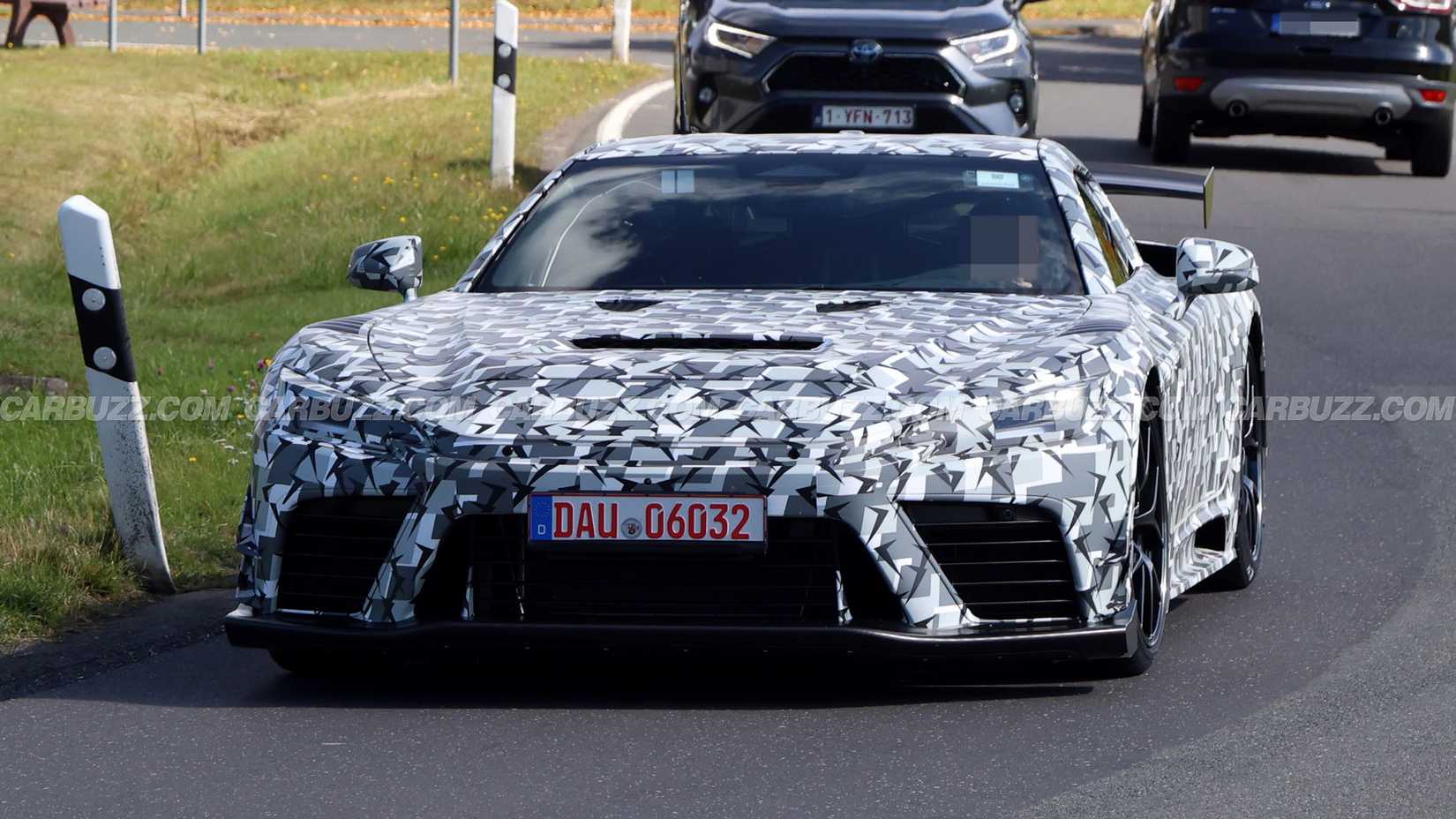 Lexus LFR Prototypes Spied On Real Roads Look Large And In-Charge