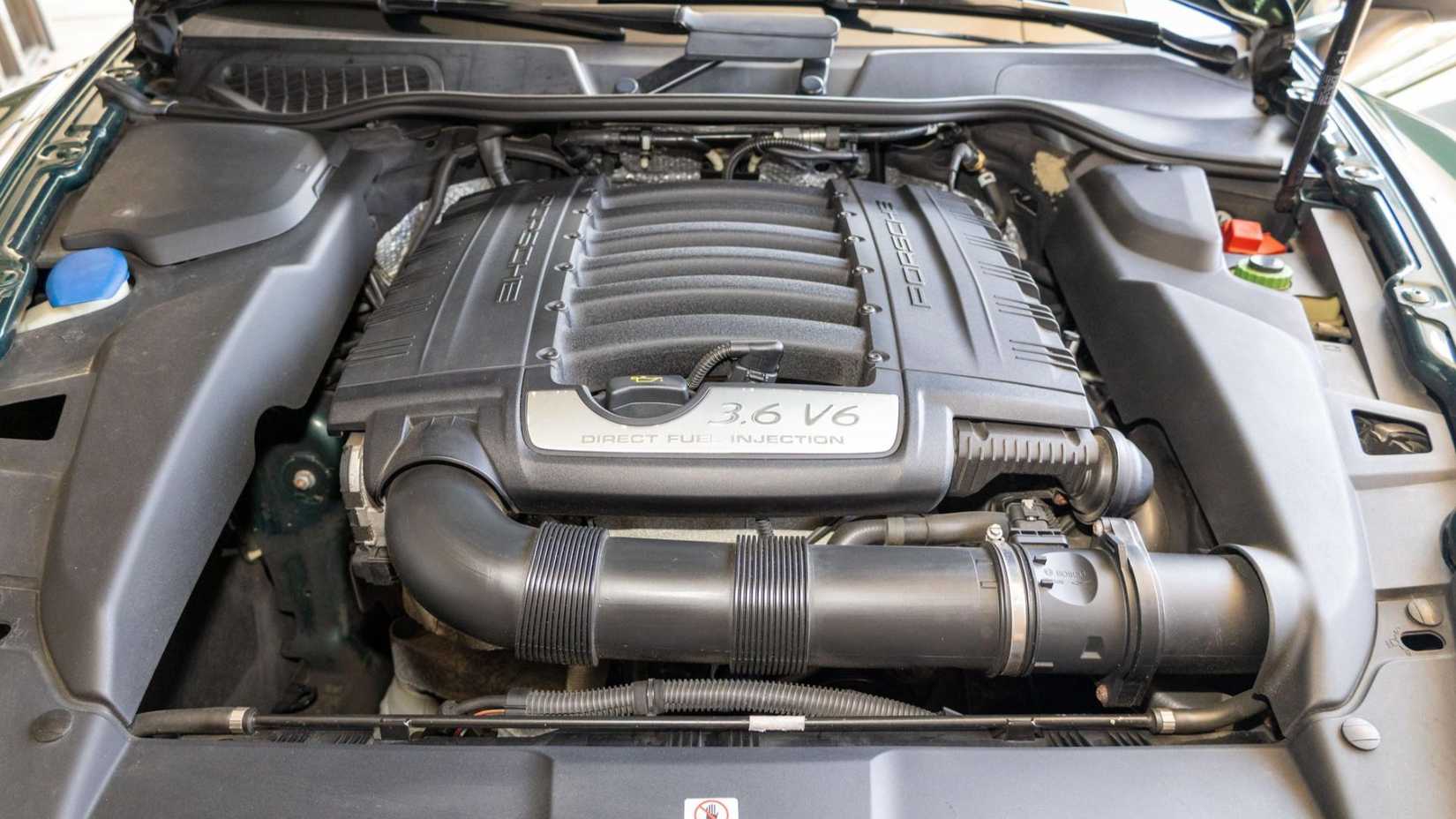 This Manual-Equipped, V6-Powered Porsche Cayenne Recently fetched $125,000
