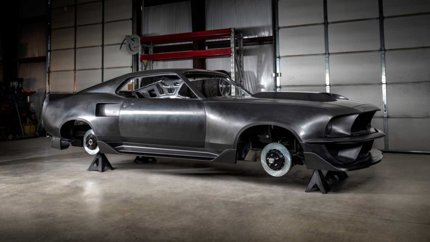 Trick Rides Teases All-Carbon, Wide-Body 1969 Ford Mustang For SEMA Show