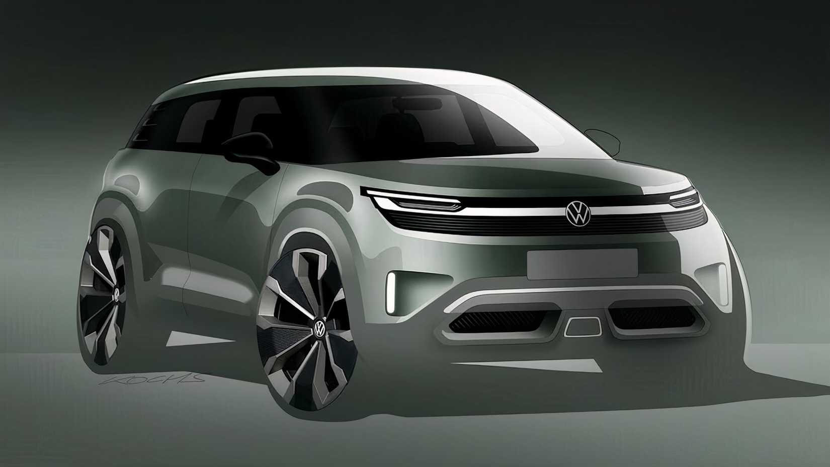 Volkswagen Teases Affordable Crossover EV For IAA Mobility