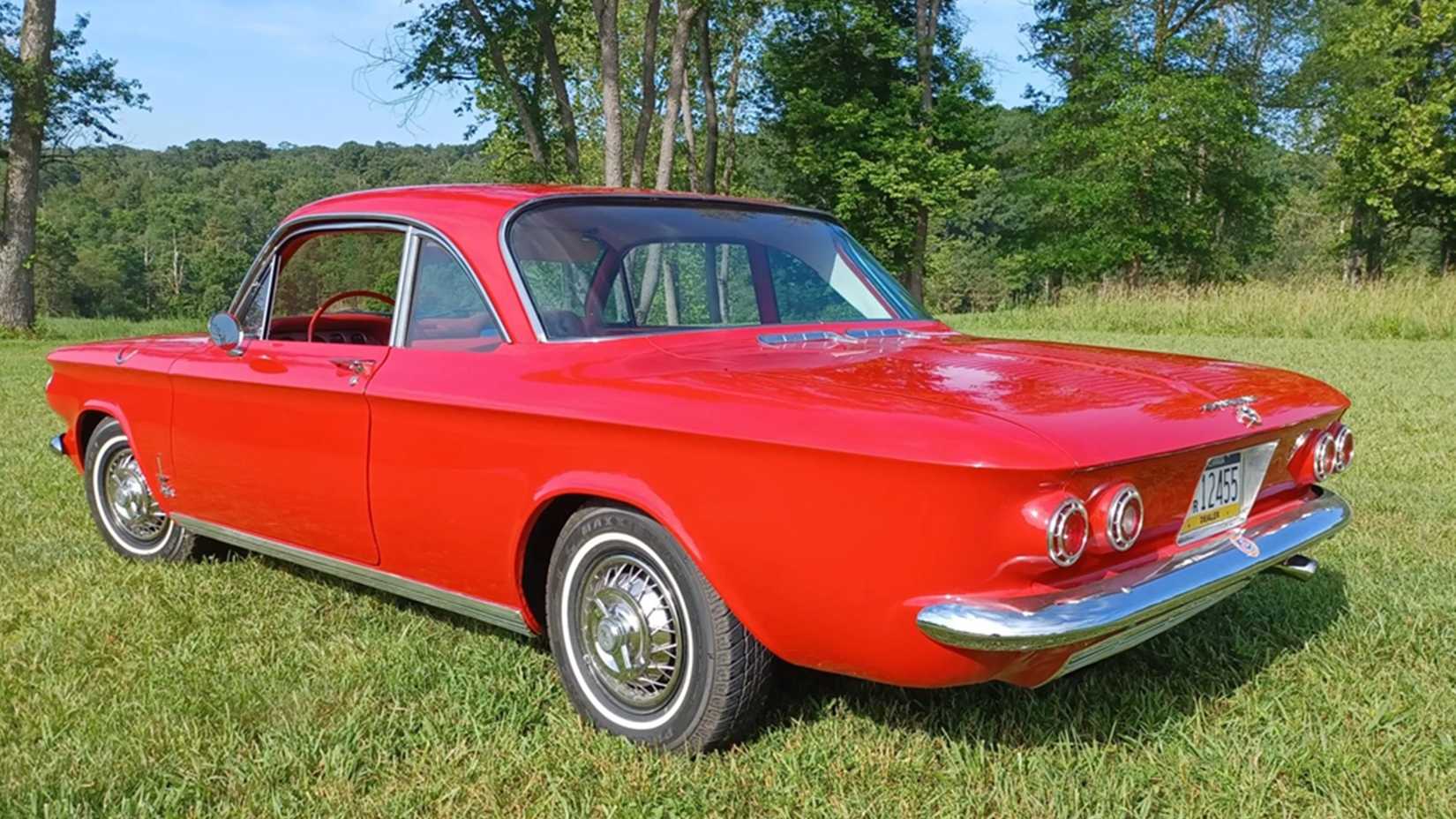 Chevrolet Corvair Monza Spyder: The First Car with a Turbocharged Flat ...