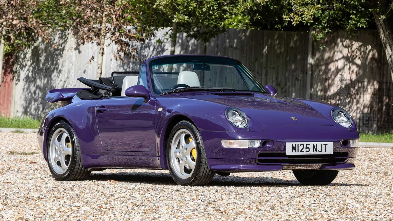 One-Of-14 Porsche 993 Turbo Cabriolet Is For Sale