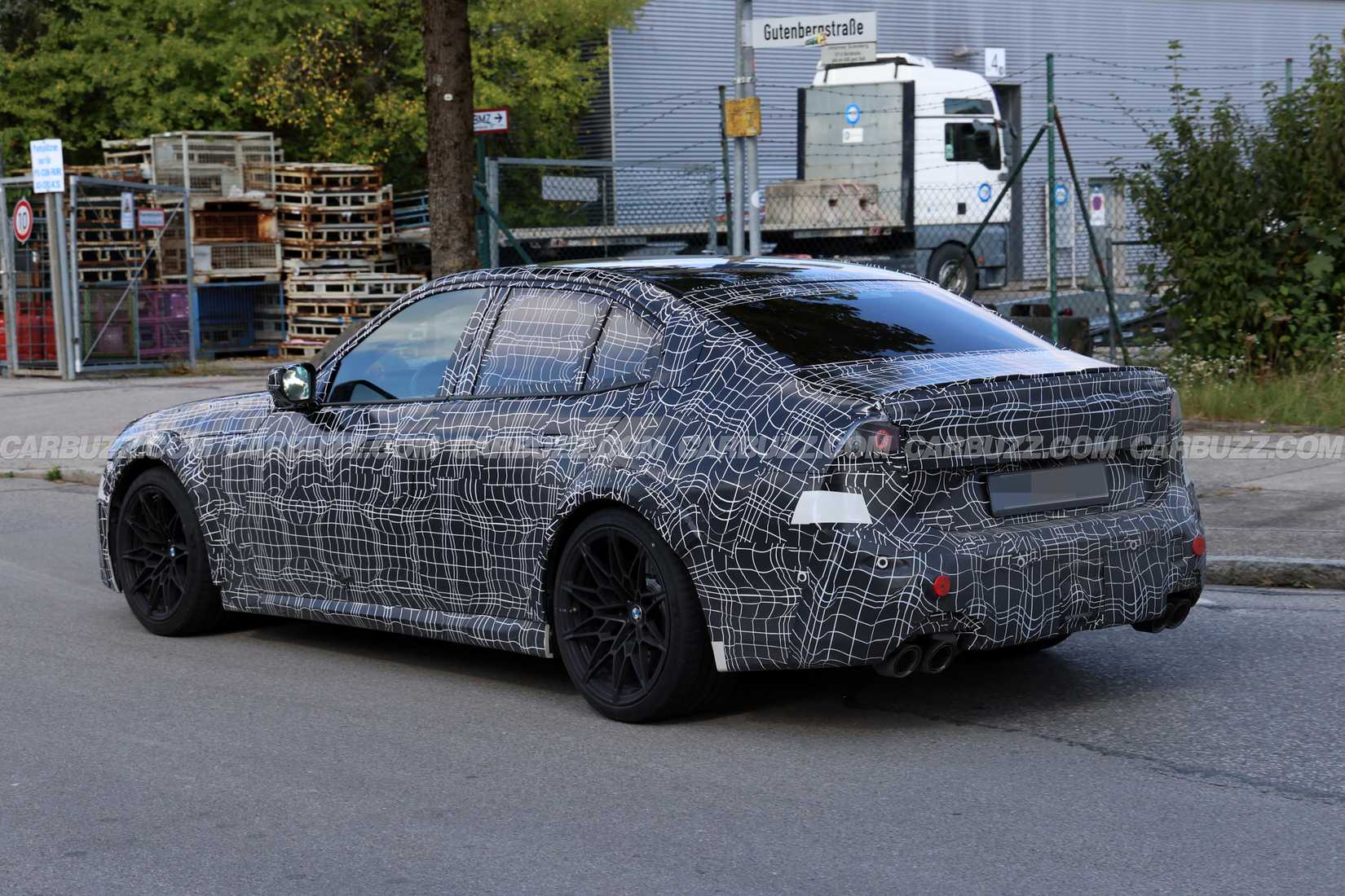 New BMW M3 With Combustion Engine Spied Testing In Public