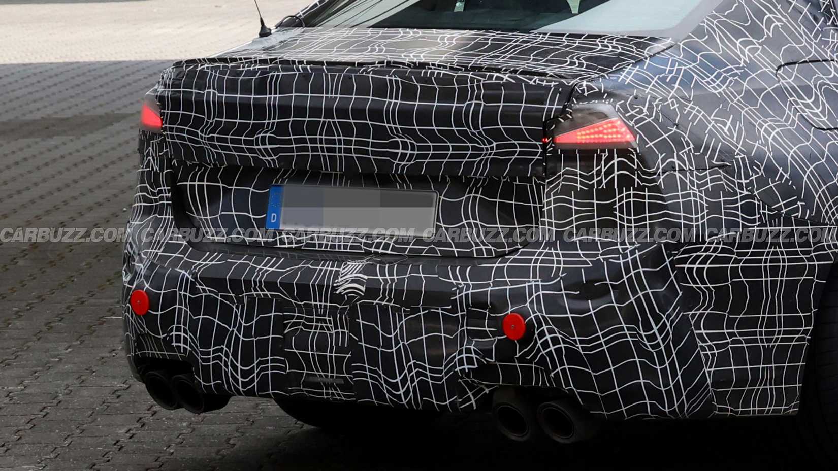 Next-Gen BMW 3 Series Spied With Production Lights, Quad Tailpipes