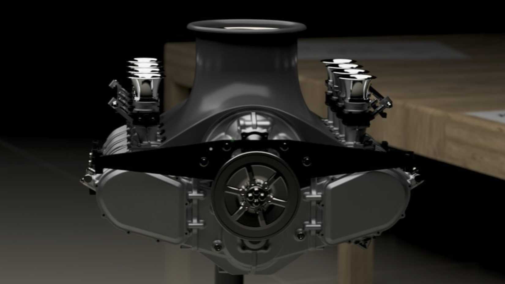 Runge Cars Reveals Upcoming Supercar's Air-Cooled Flat-8