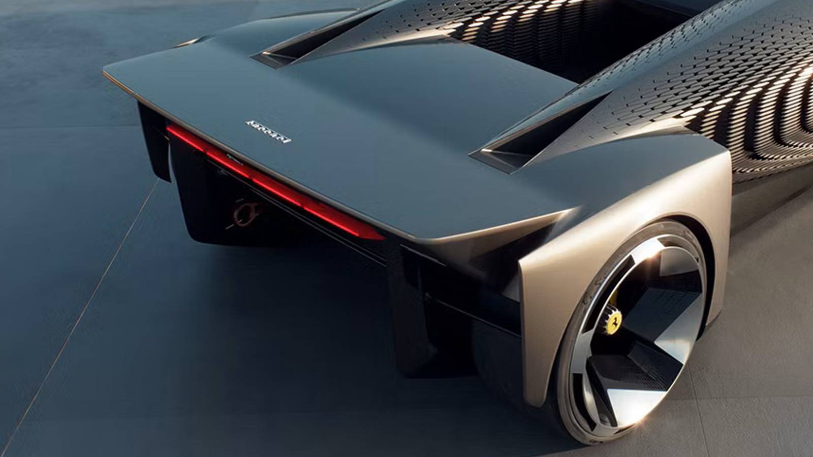 Ferrari F76 Concept Is A Wedge-Shaped Supercar Available Only As An NFT