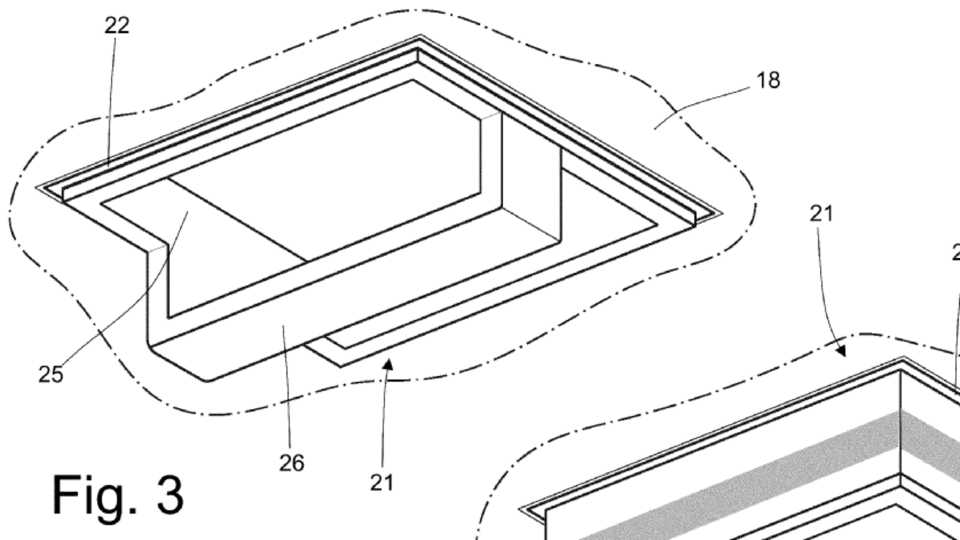 Ferrari Patents A Cool Roof-Mounted Launch Control Handle