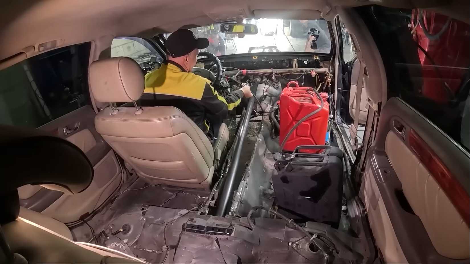 Lexus GS with Helicopter Engine: Will It Work? Garage 54's Experiment