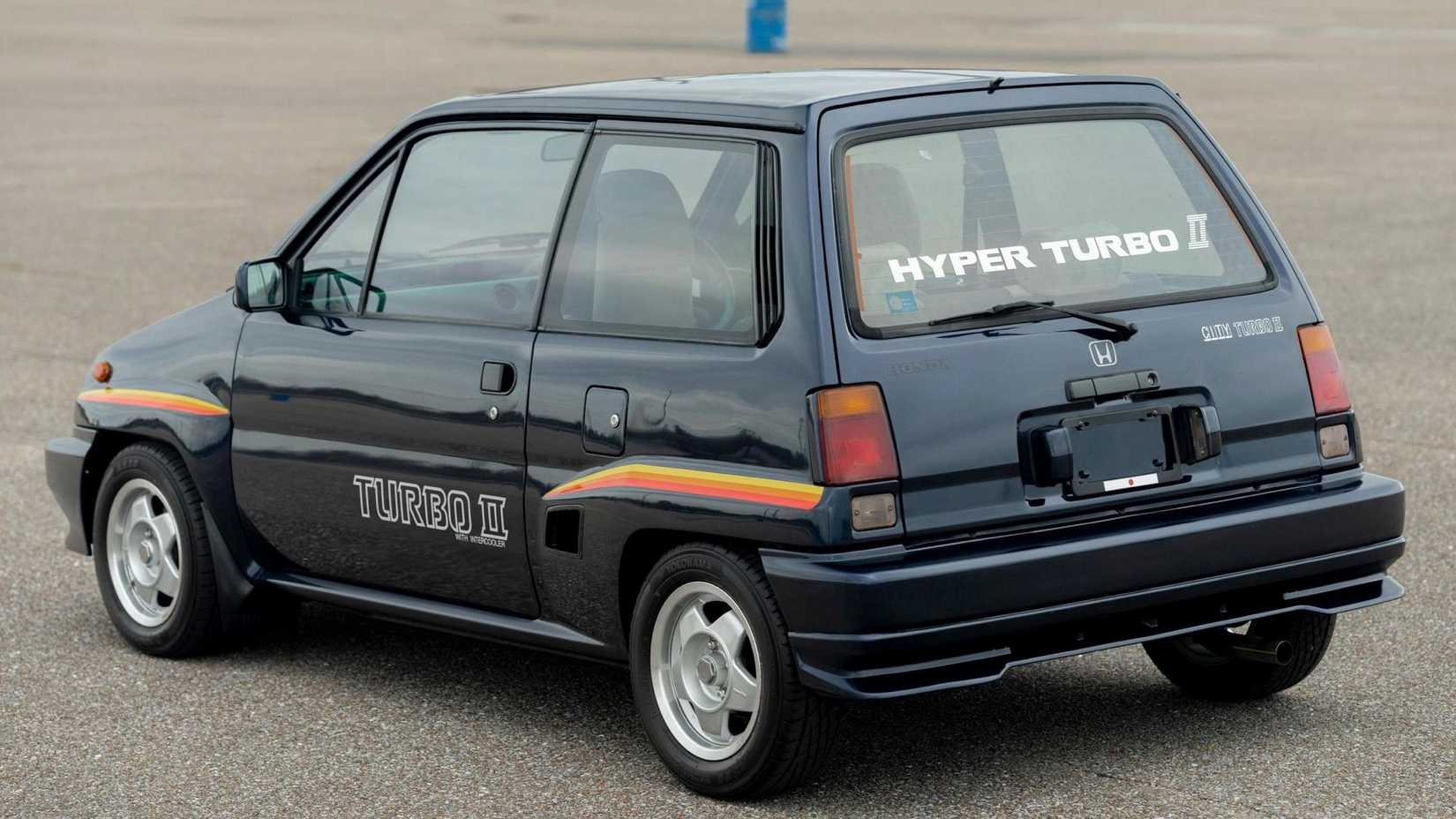 Honda City Turbo II With Matching Motocompacto Is The Cutest Car ...