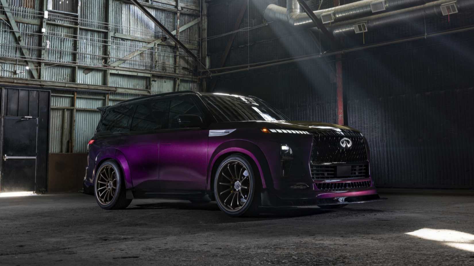Infiniti QX80 Getting Red Sport Treatment To Rival Escalade-V