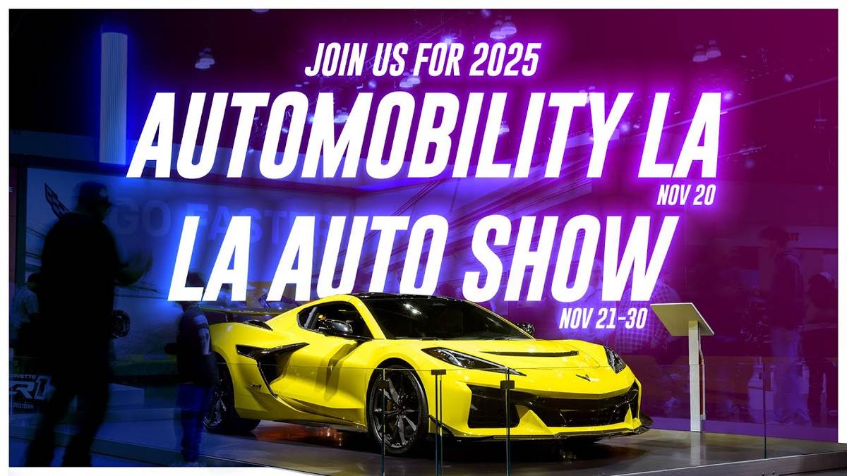Watch The Official AutoMobility LA 2025 Livestream, Brought To You By ...