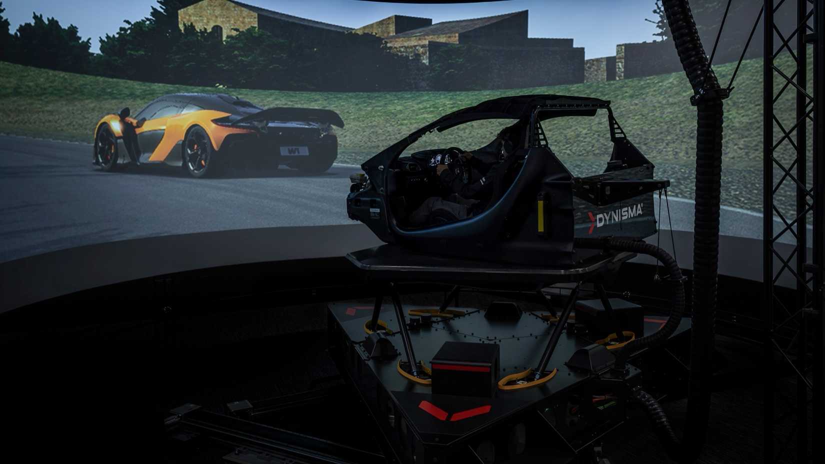 McLaren Shows Off Its Ultra-Cool Driving Sim For New-Car Development