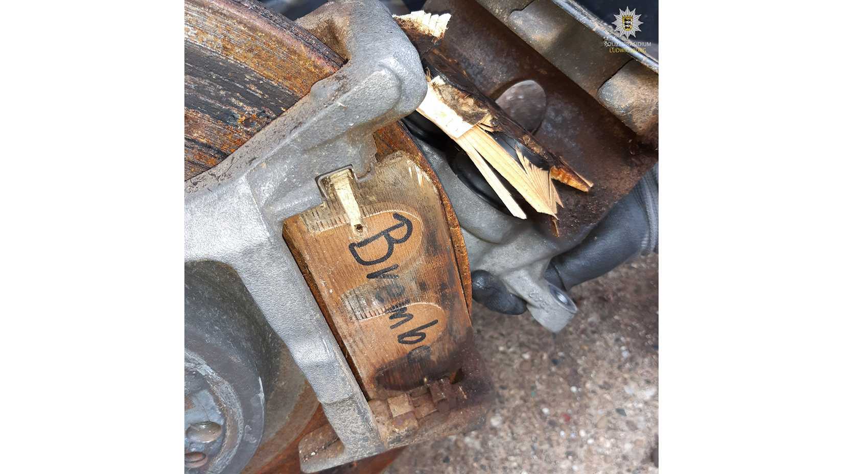 German Police Find Wood Brakes Installed On Mercedes Bought At Auction