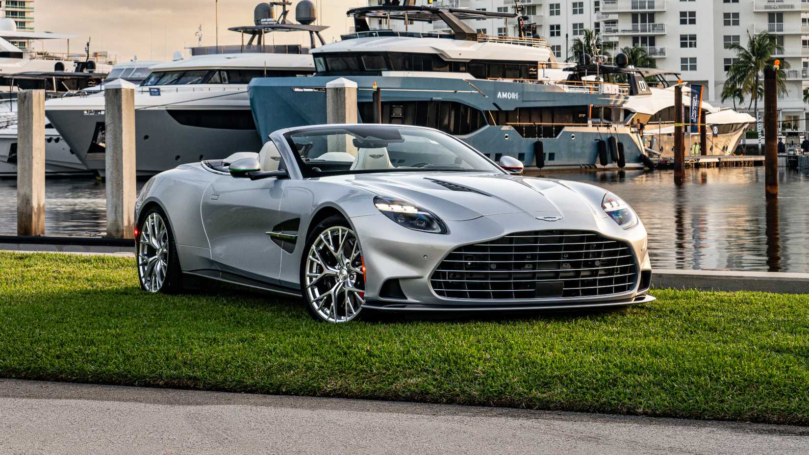 Aston Martin Shows Off Two Vanquish Models Built To Match Yachts