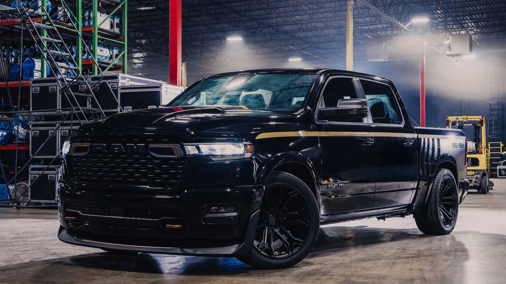 Ram 1500 Lowered By Fox Factory Is A Supercharged Street Truck
