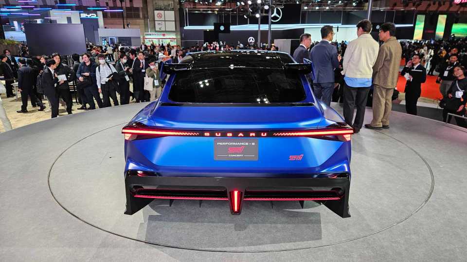 Subaru Reveals Electric And ICE STI Concept Cars At 2025 Japan Mobility ...
