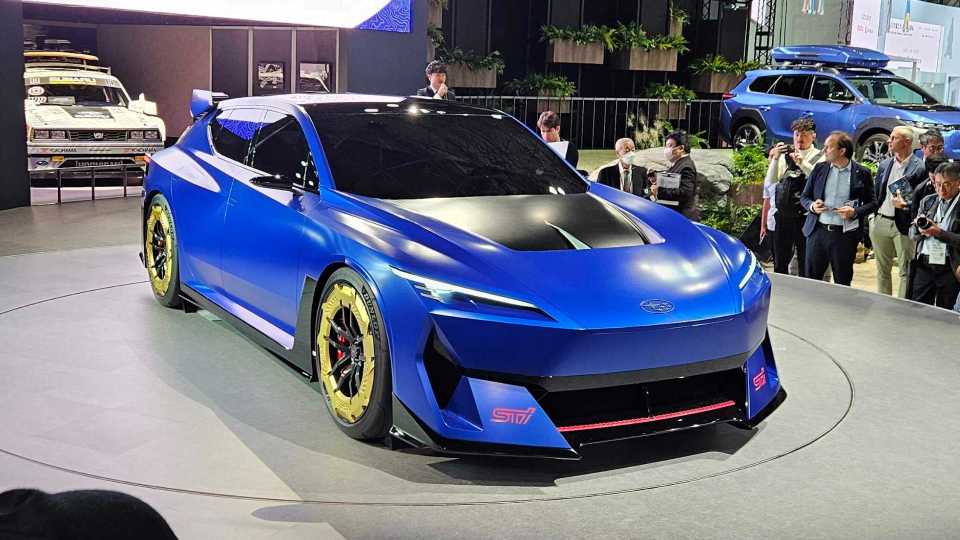 Subaru Reveals Electric And ICE STI Concept Cars At 2025 Japan Mobility ...
