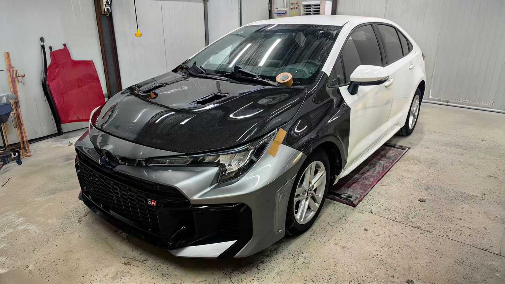 Tuner Builds Toyota GR Corolla Body Kit To Fit The Standard Sedan