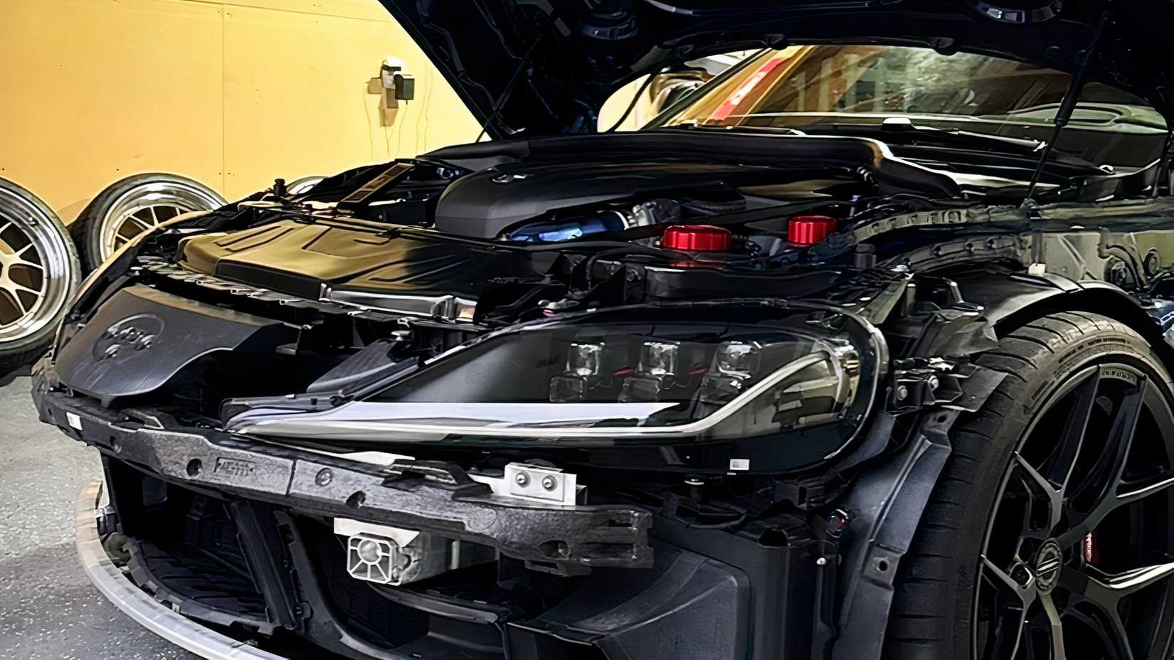 This SEMA-Bound Toyota Supra With A BMW Z4 Face Looks Real Good
