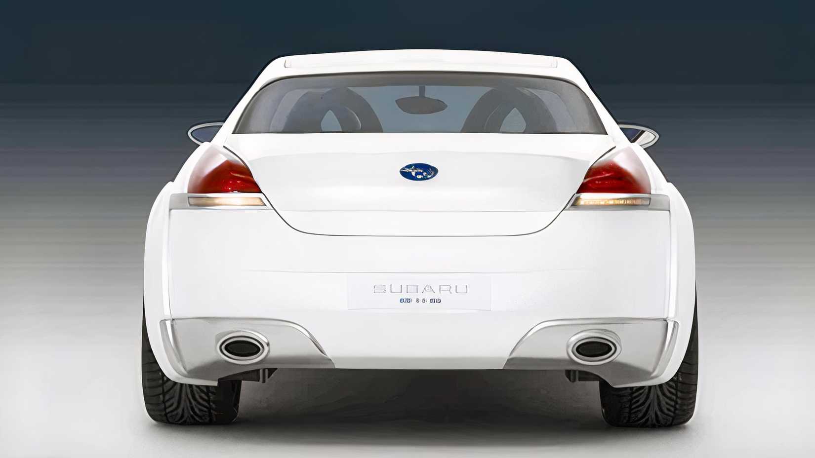 Subaru Really Should Have Made This Twin-Turbocharged Flat-Six Coupe