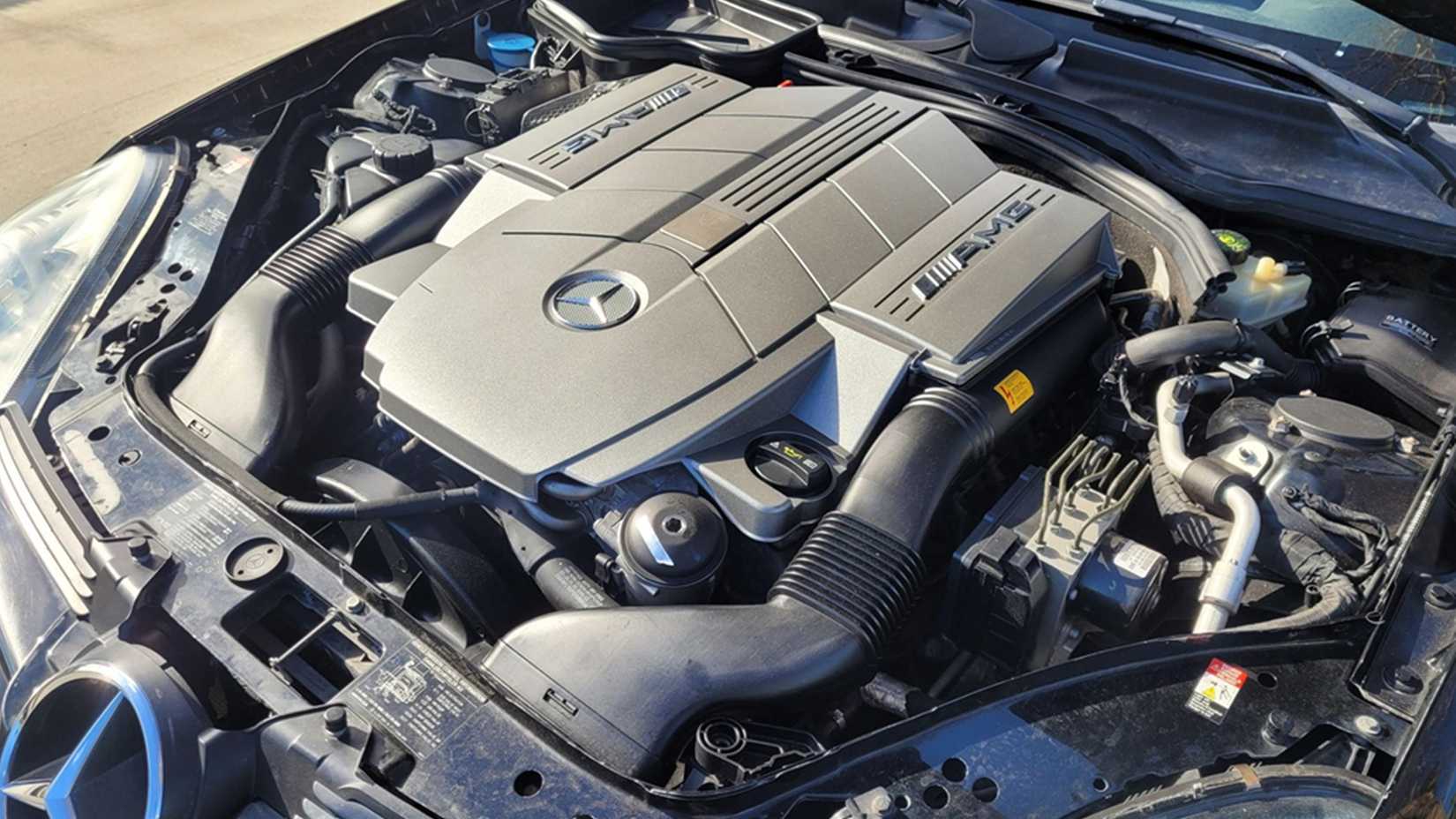 2005 Mercedes-Benz SLK55 AMG: The Only V8-Powered Roadster in Its Class