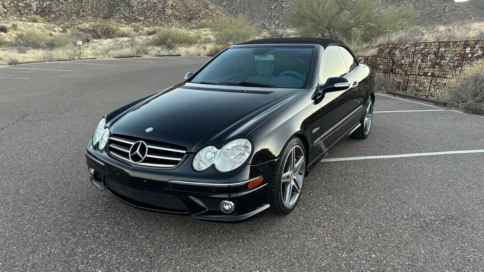 Mercedes-Benz CLK 63 AMG Cabriolet: A High-Powered Drop-Top Bargain