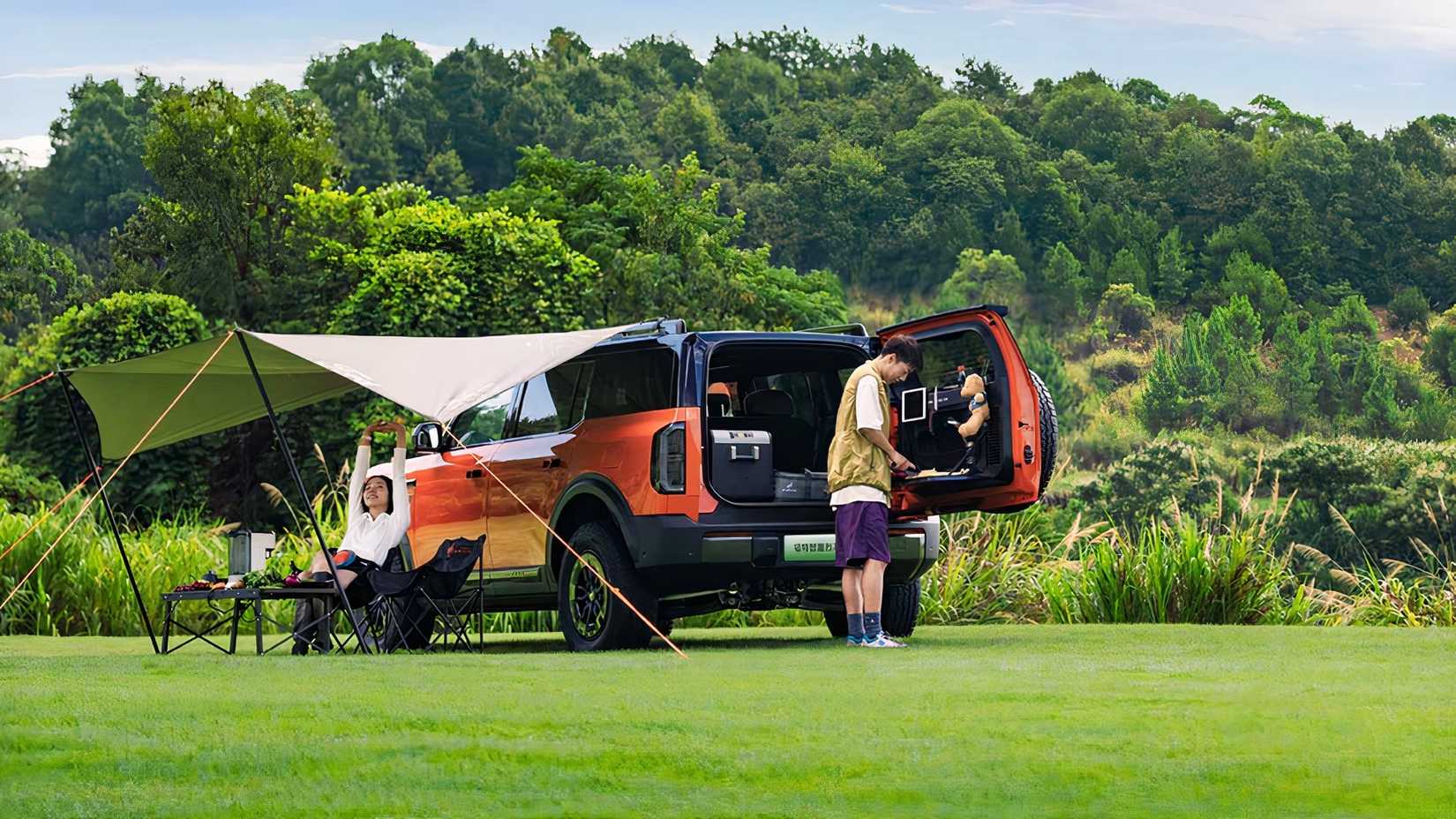 The China-Designed Ford Bronco Basecamp Is A 445-HP EV For $32K