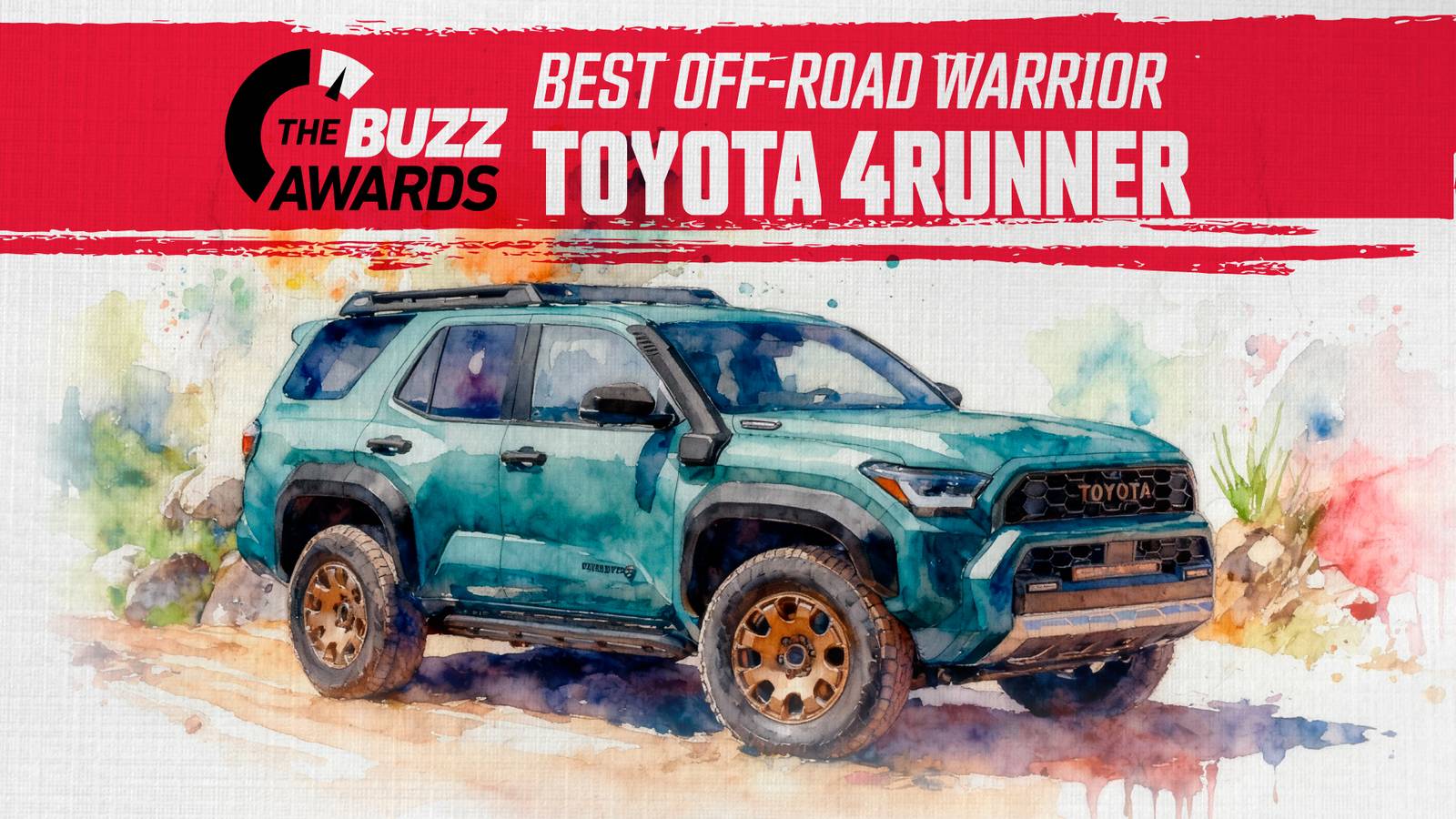 The Buzz Awards: Toyota 4Runner Named Best Off-Road Warrior For 2026