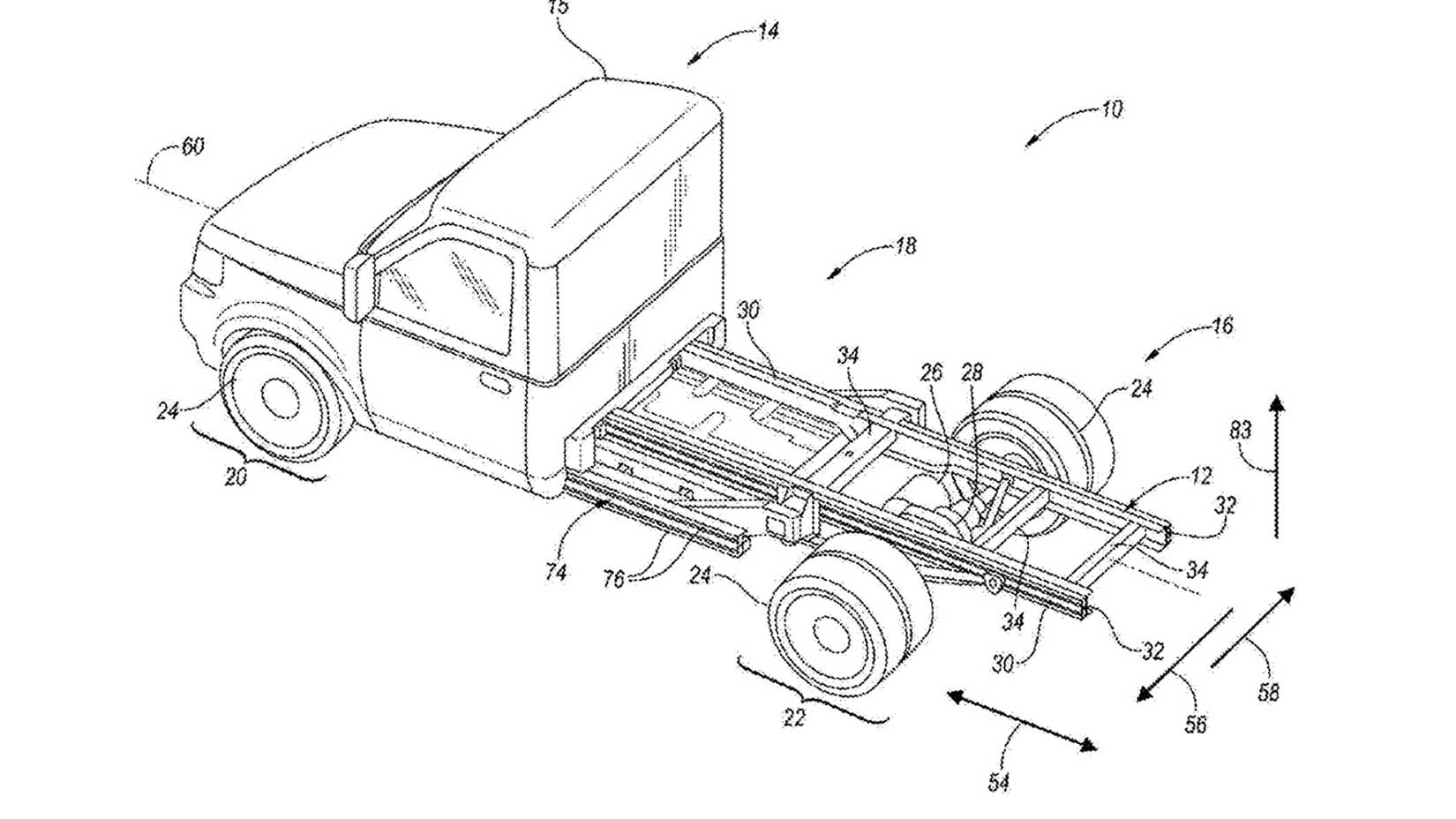 Ford Patents A Modular System To Change Beds On Pickup Trucks