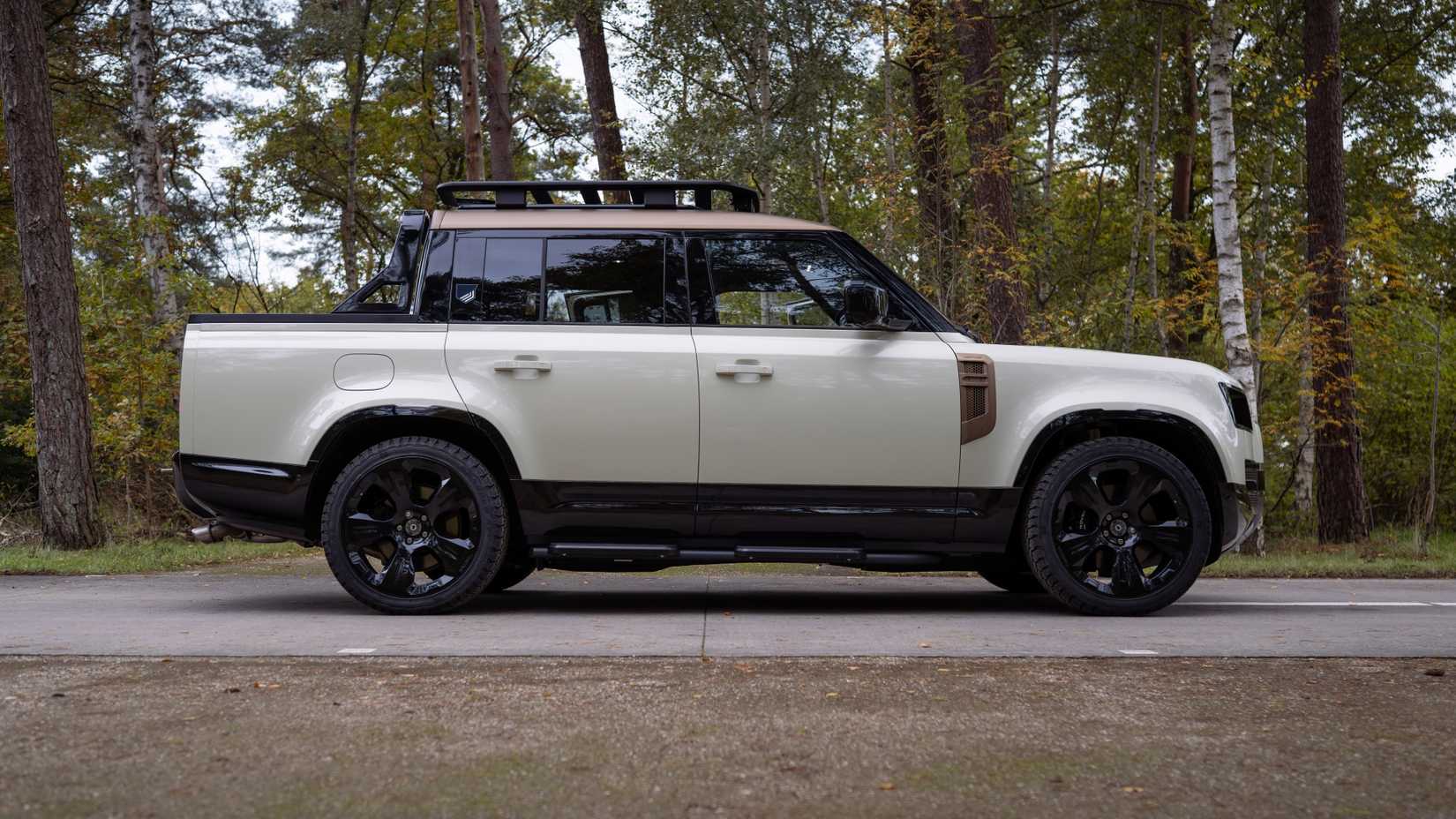 Land Rover Doesn't Build A Defender Truck, So Another Company Stepped In