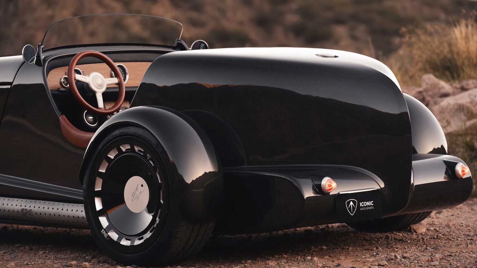 Iconic Auto Sports SP40 Restomod Speedster Pays Tribute To The 1934 ...