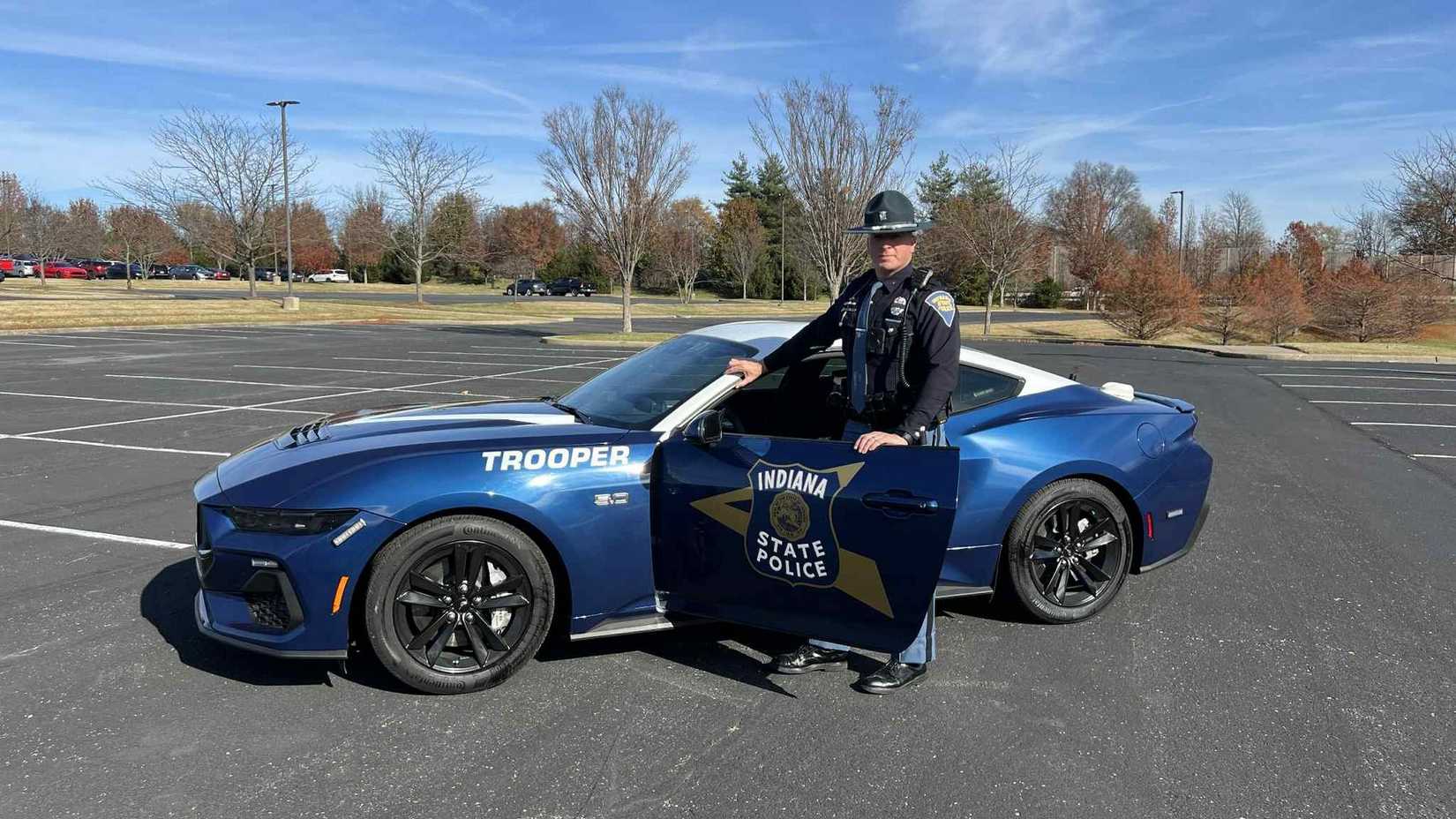 Indiana State Police Will Use New Mustang GTs For Patrol Cars
