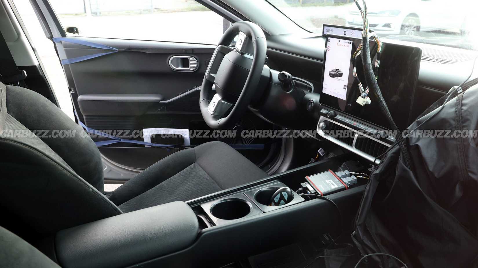 Hyundai Ioniq 3 Spied Up Close And Personal, Revealing The Interior