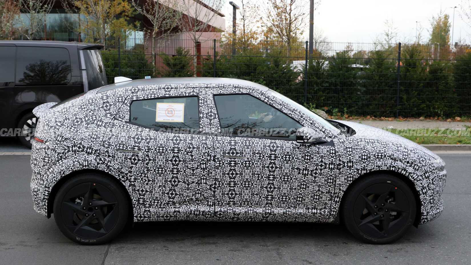 Hyundai Ioniq 3 Spied Up Close And Personal, Revealing The Interior