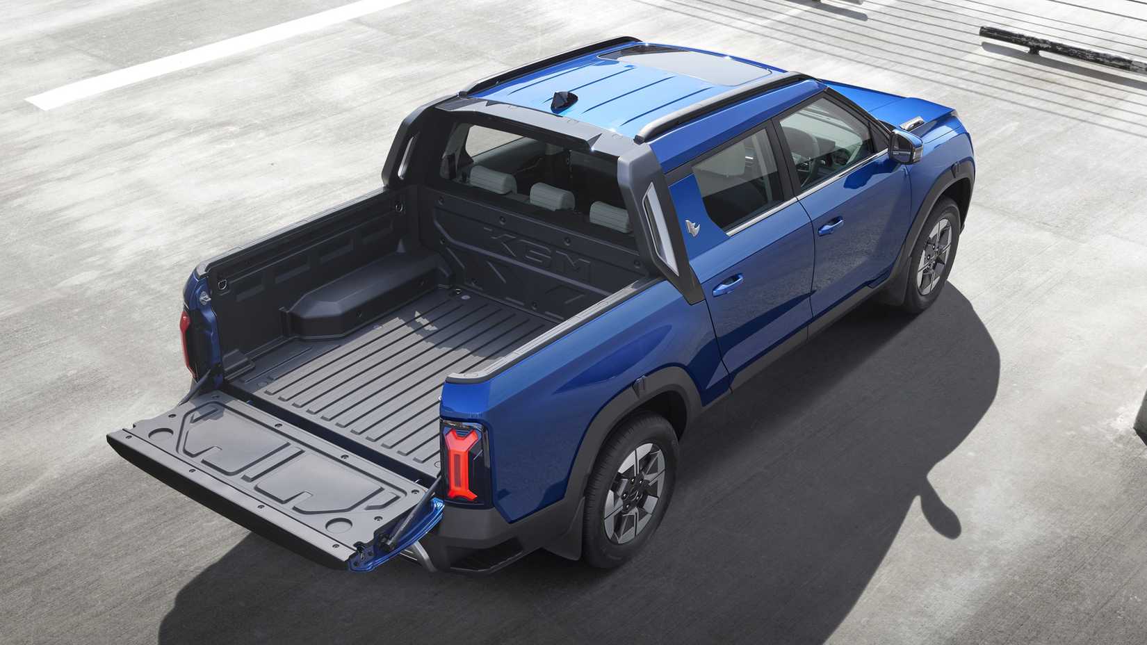2026 KGM Musso EV Midsize Pickup Revealed With 80.6-kWh Battery