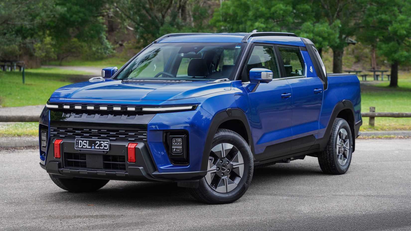 2026 KGM Musso EV Midsize Pickup Revealed With 80.6-kWh Battery