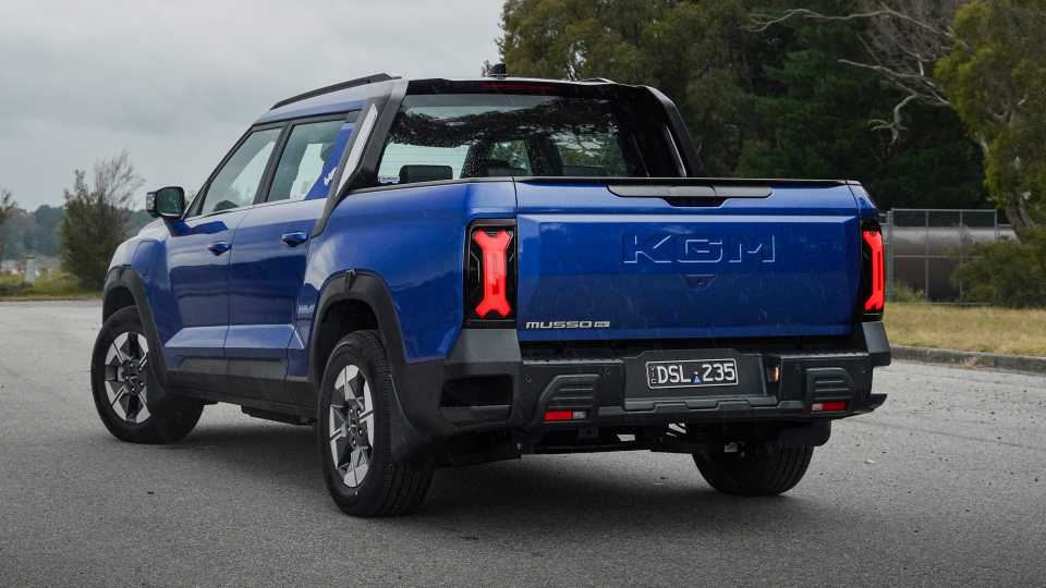 2026 KGM Musso EV Midsize Pickup Revealed With 80.6-kWh Battery