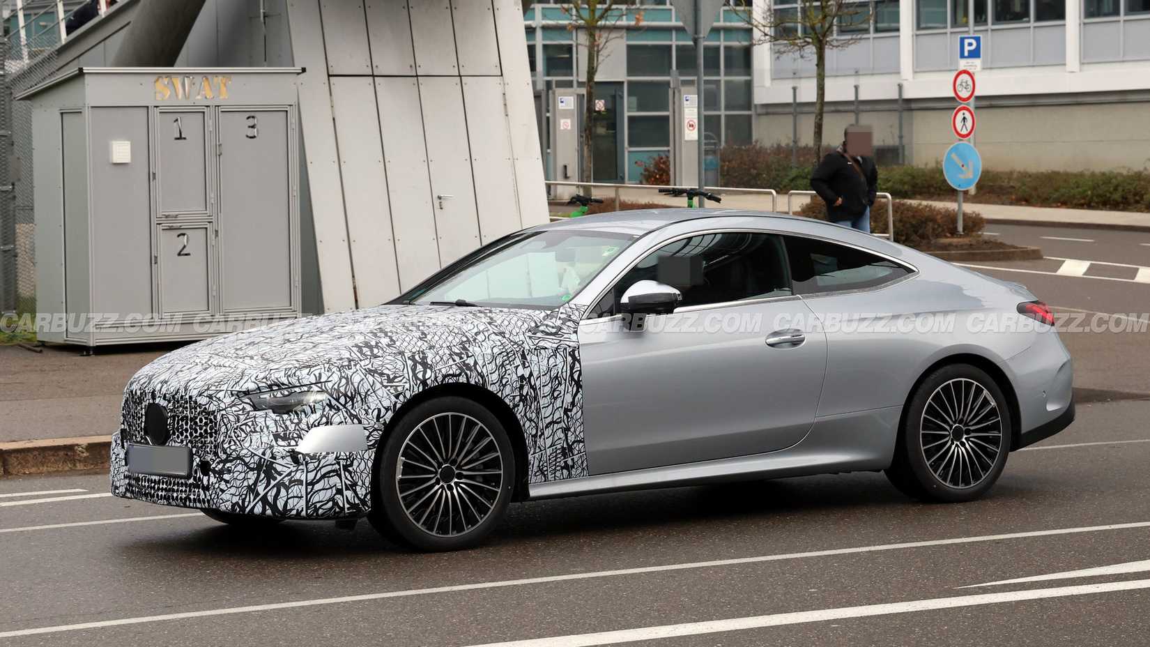 2027 Mercedes-Benz CLE Spied Hiding A Refreshed Face