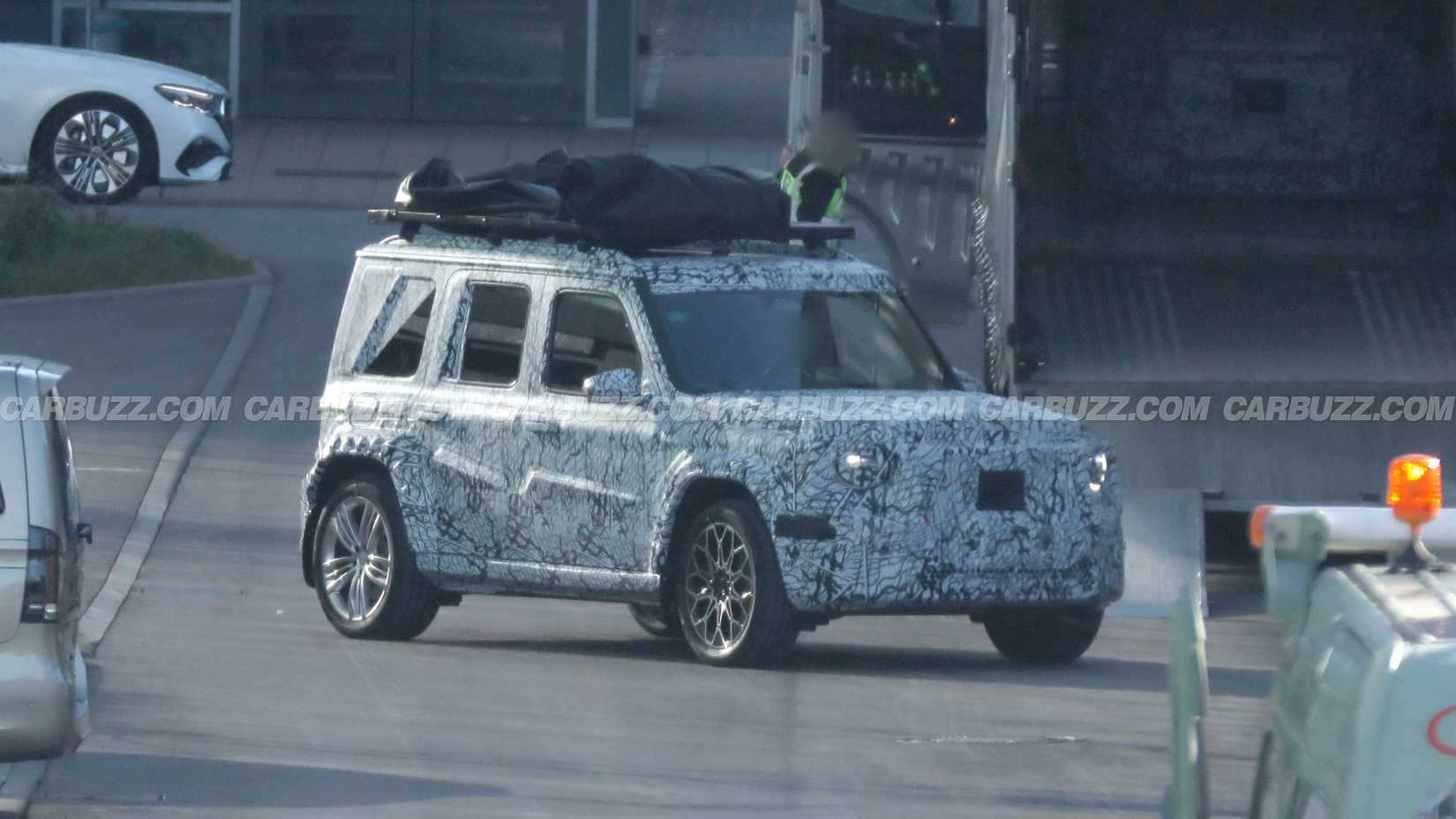 Finally: New Mercedes-Benz 'Baby' G-Class Spied For The First Time