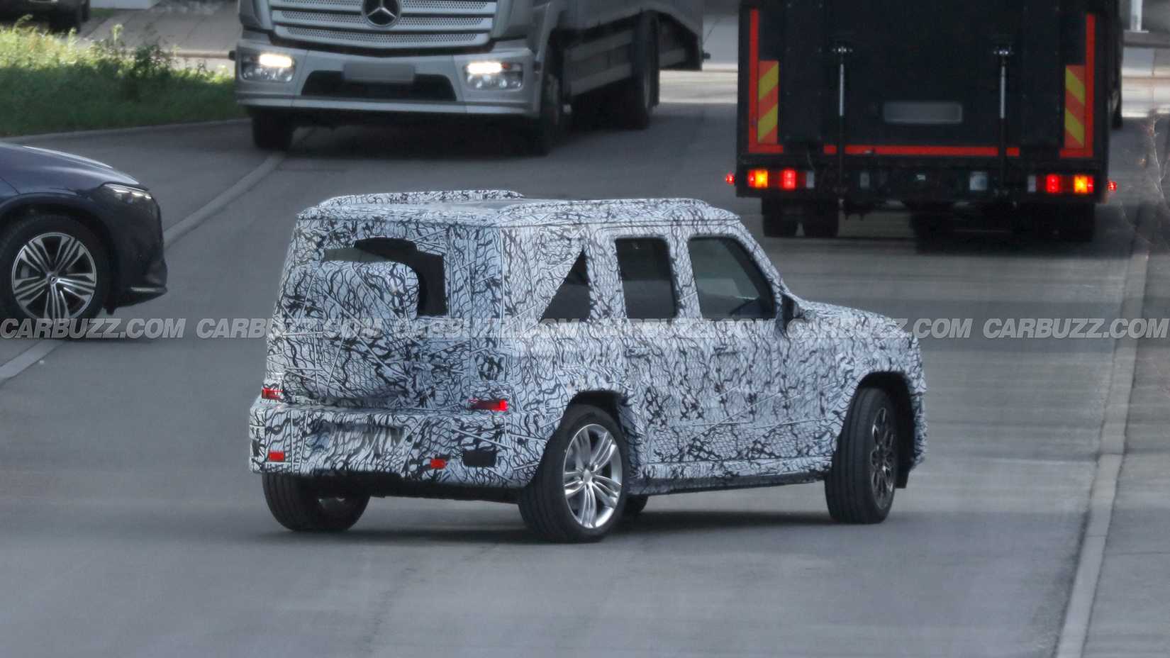 Finally: New Mercedes-Benz 'Baby' G-Class Spied For The First Time