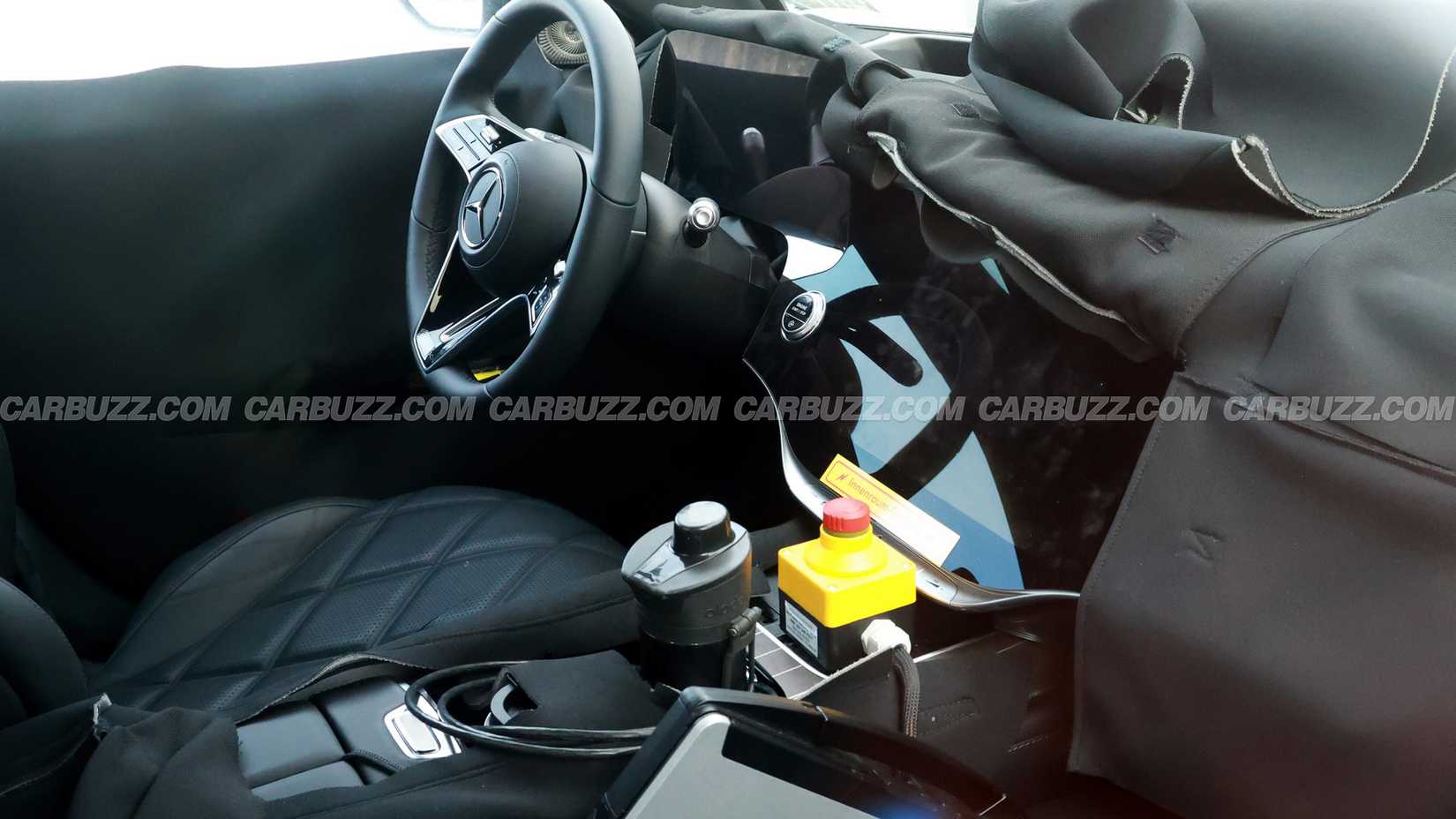 Refreshed 2027 S-Class Spotted In Mercedes-Benz Celebration Wrapper