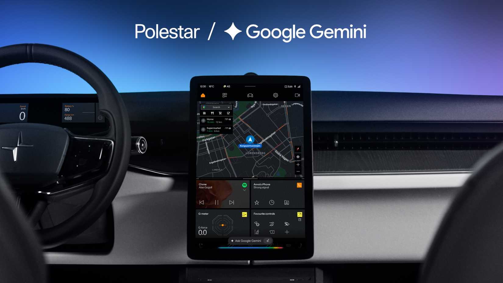 Polestar Will Add Google Gemini AI To All Of Its Cars Next Year