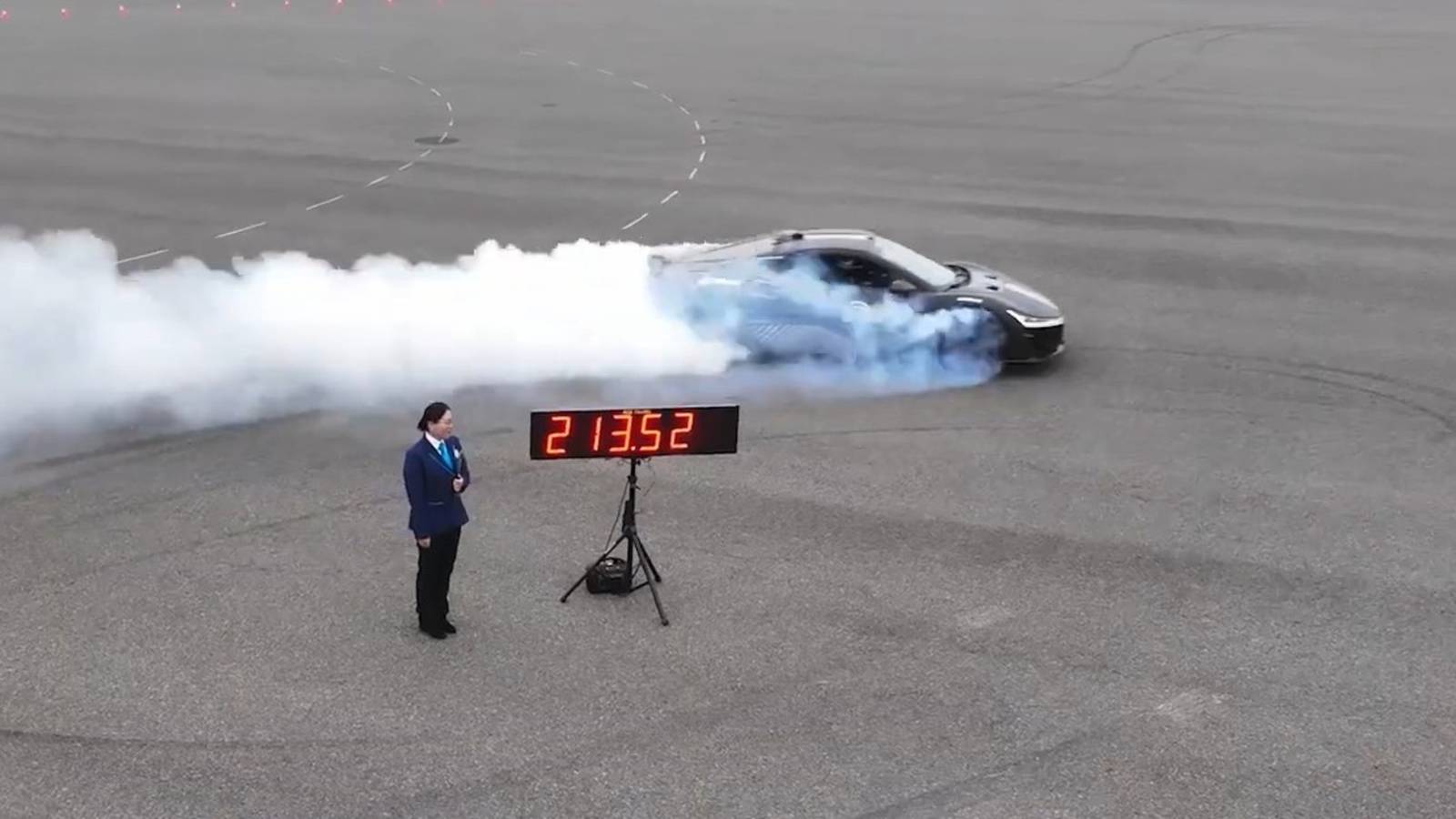 GAC Hyptec SSR Supercar Shows Off With World's Fastest Drift