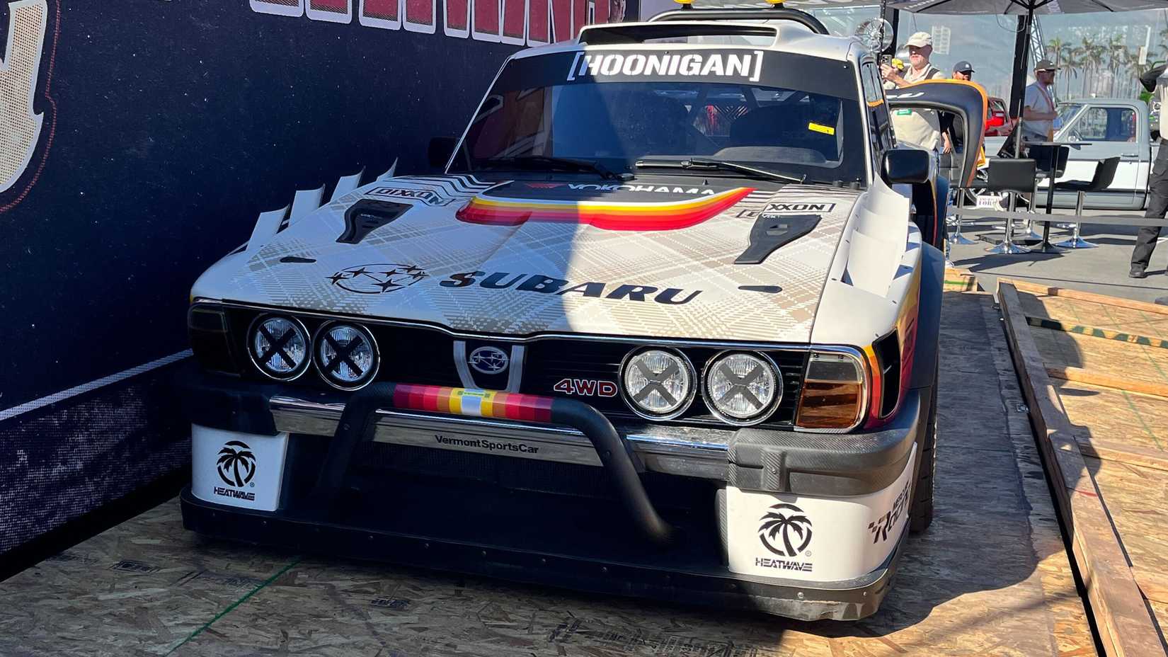 Hoonigan's New Gymkhana Car Is A 670-HP Subaru Brat With Pastrana At ...