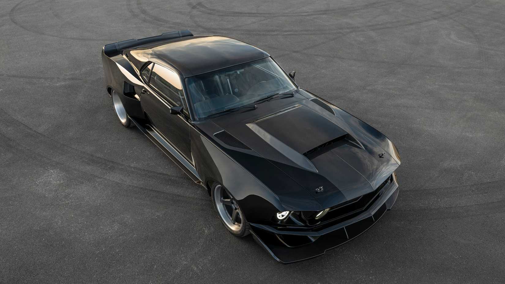 Trick Rides Reveals Carbon Widebody 1969 Mustang With 8.5-L V8 At SEMA
