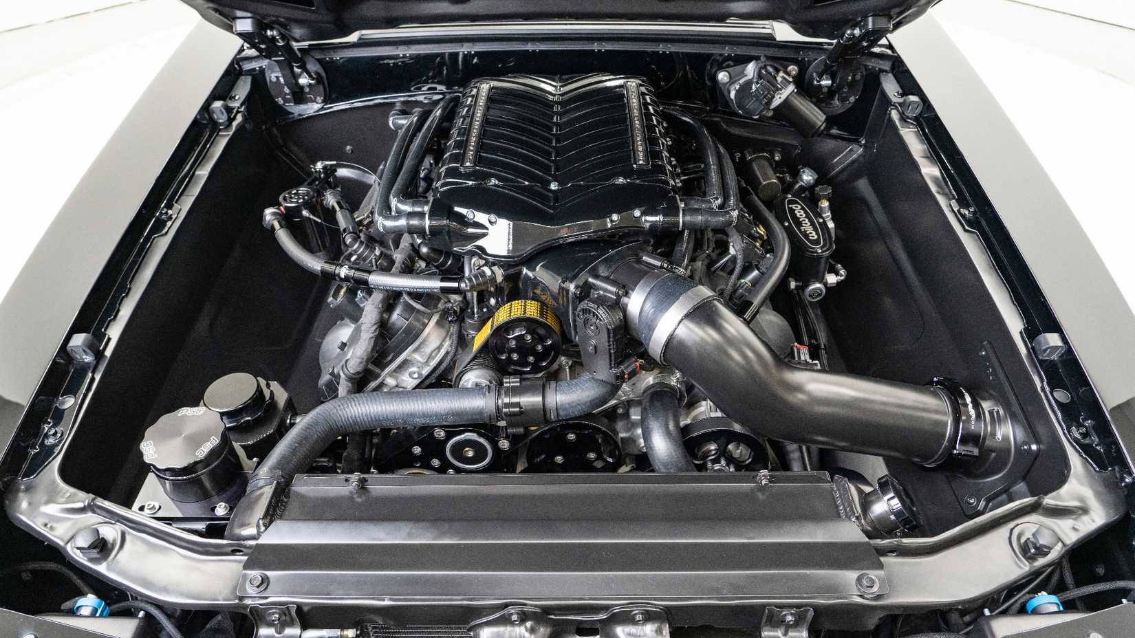 Velocity Fox Body Ford Mustang Restomod Wows SEMA With 800-HP Coyote Swap