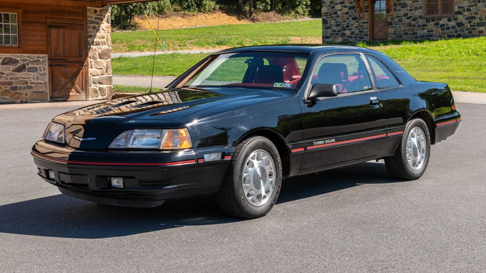 The Controversial Thunderbird Turbo Coupe Is An '80s Bargain In 2025