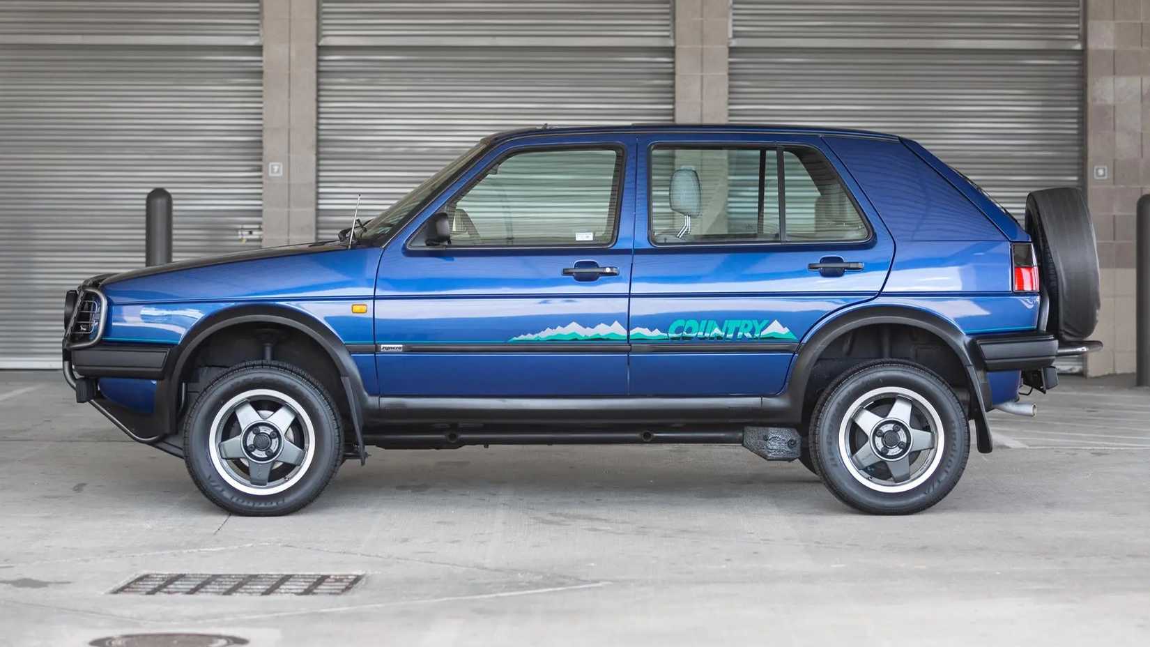 Volkswagen's Scarce And Off-Road-Ready Golf Country Commands Big Money ...