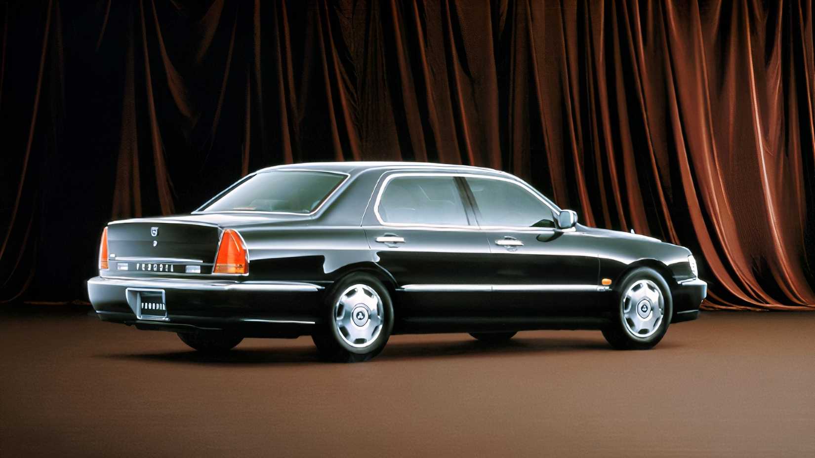 Mitsubishi Once Tried To Take On The Toyota Century With A V8-Powered ...