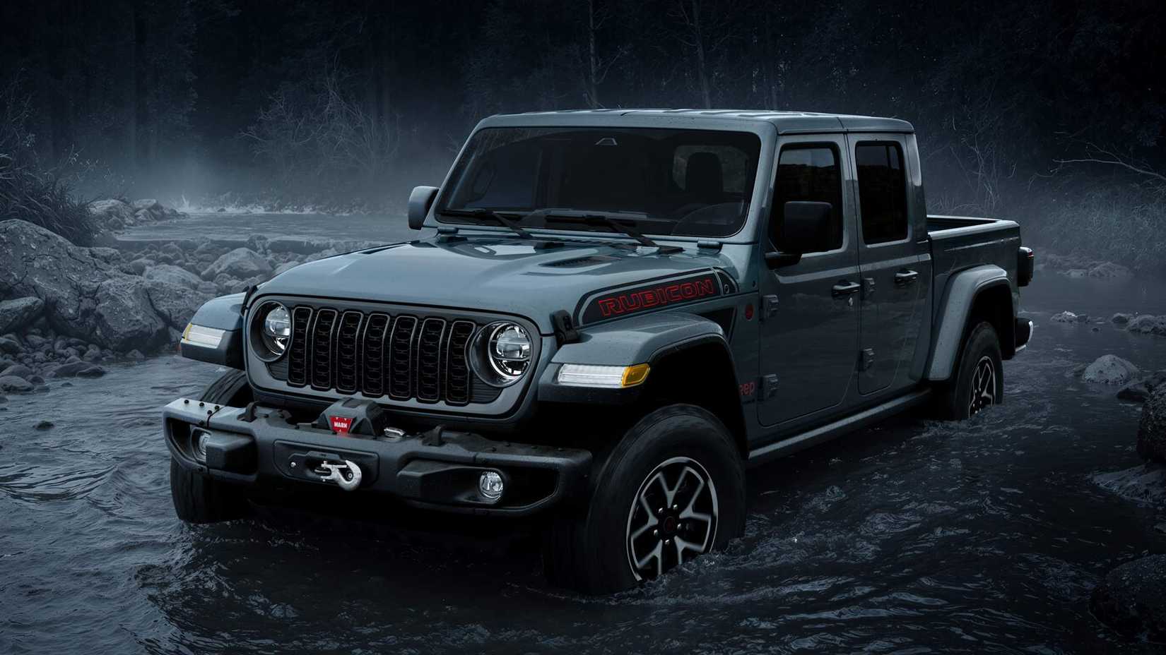 Jeep Debuts Gladiator Shadow Ops Edition With A Winch And Black Trim